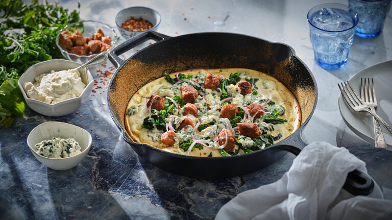 Poured Pizza Bianca - Milk