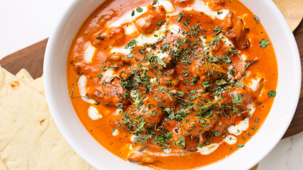 Creamy Butter Chicken - Milk