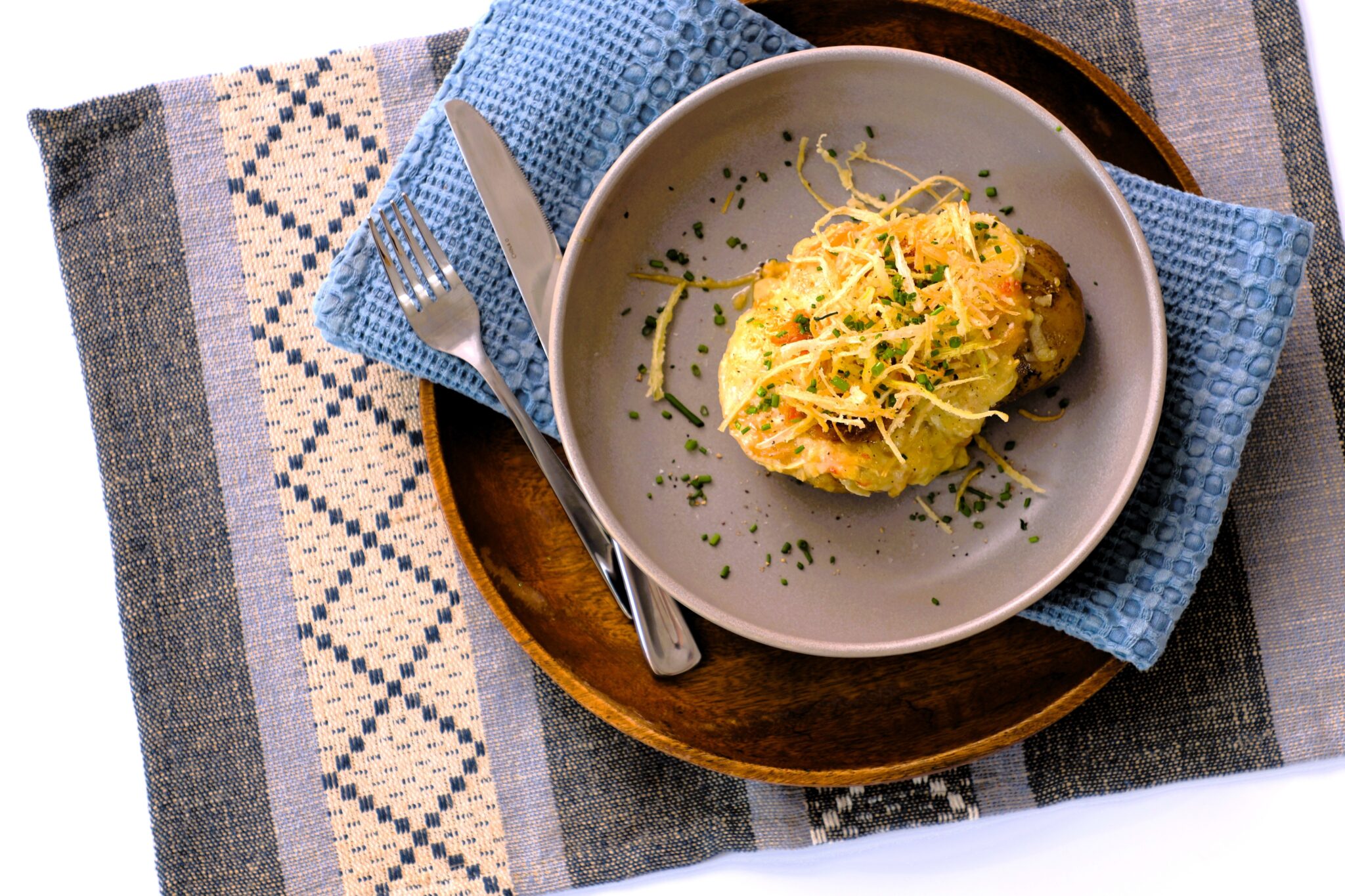 Cheesy Wild Rice Stuffed Acorn Squash - Milk